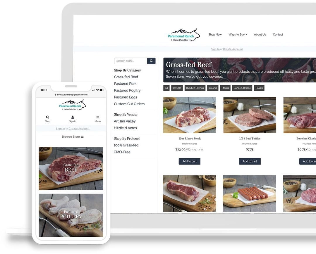 Farm Store Point of Sale and E-Commerce Software | GrazeCart